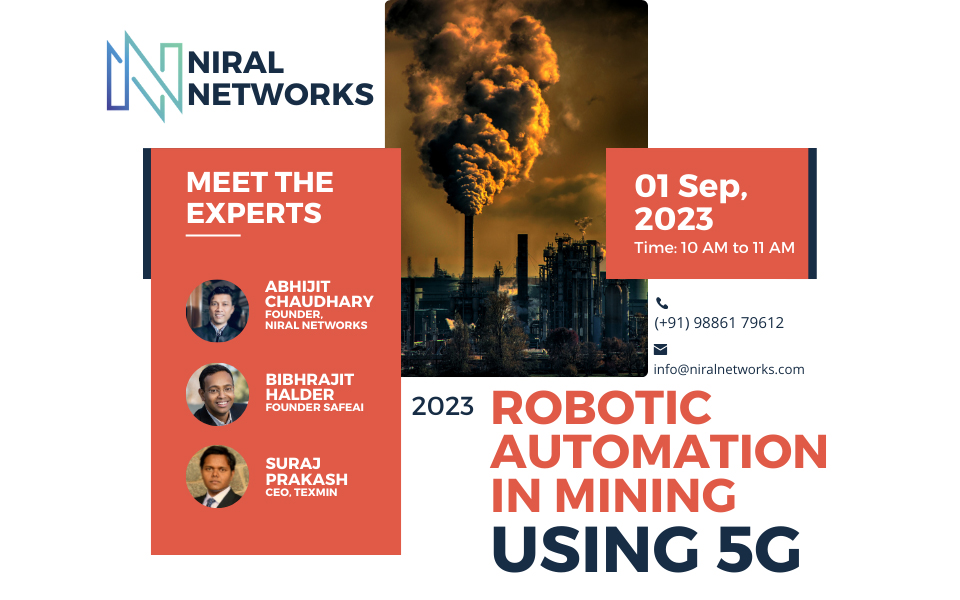 Robotic Automation in Mining using 5G - 9mnt